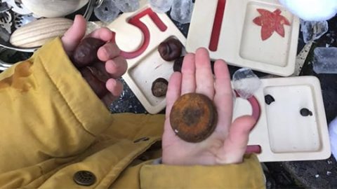 Messy maths mud kitchen play ideas - Hope Blog