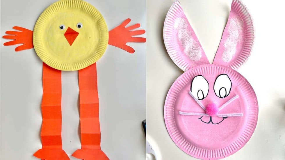 Paper plate Easter crafts for early years - Hope Blog