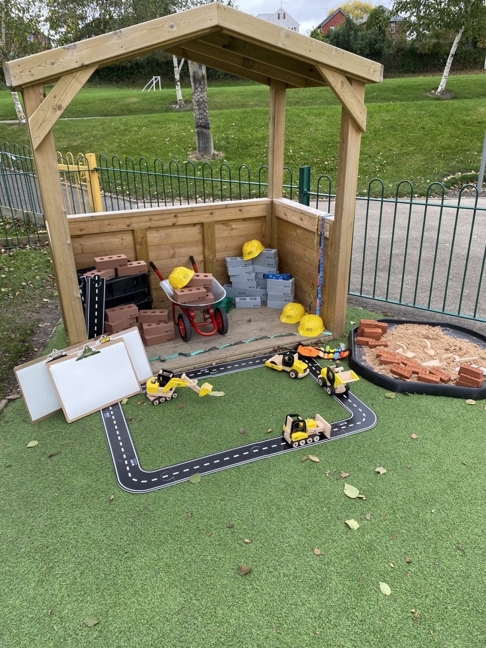 Outdoor construction play for early years - Hope Blog