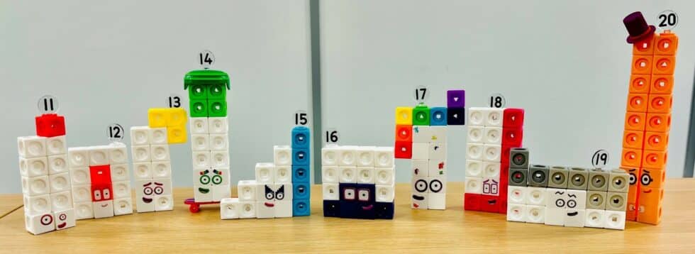 Exciting ways to use numberblocks