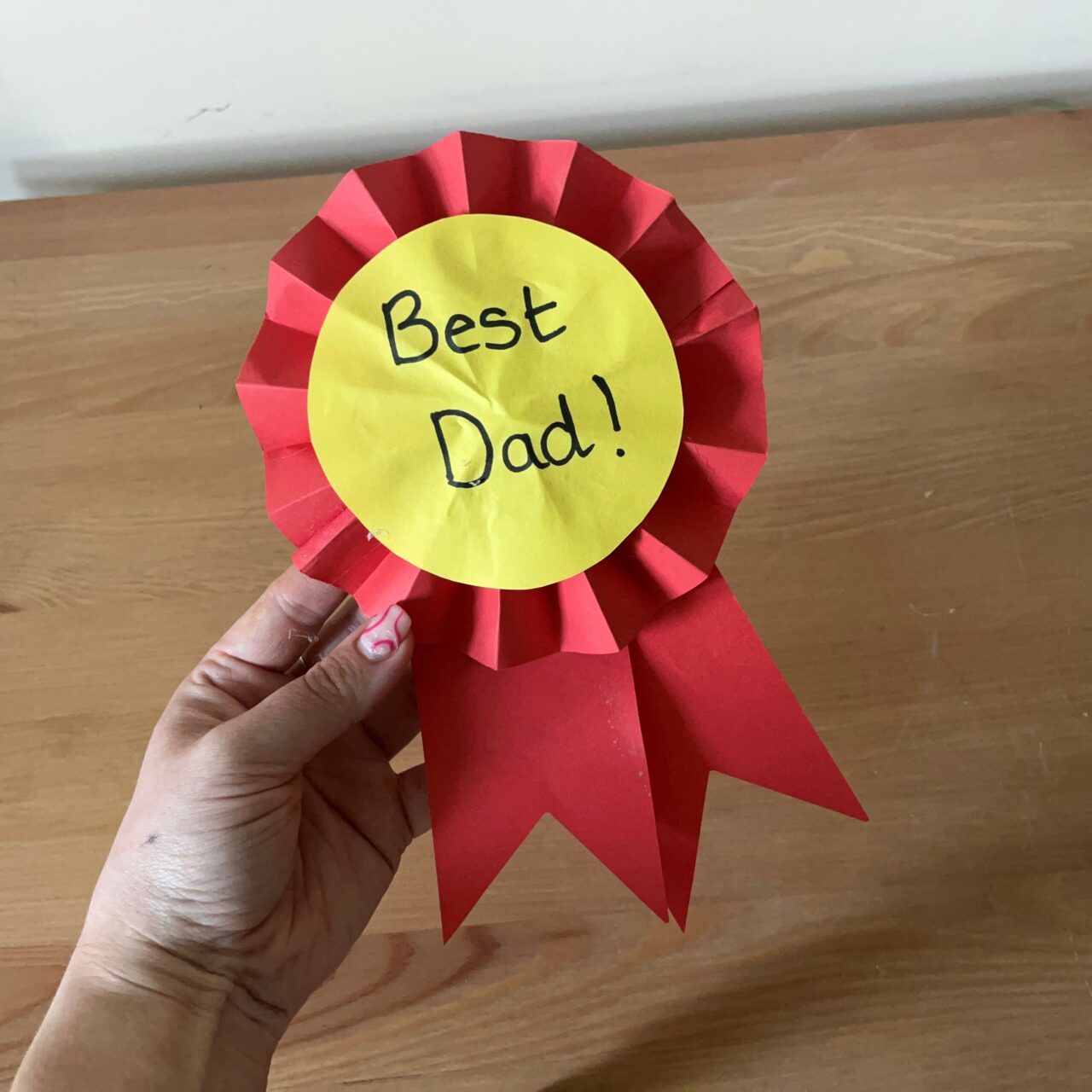 Father's Day Rosette - Hope Blog